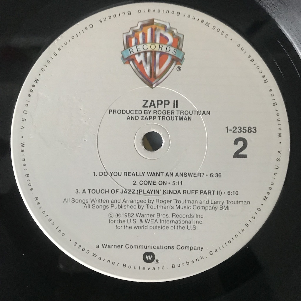 Zapp II for sale | elvinyl