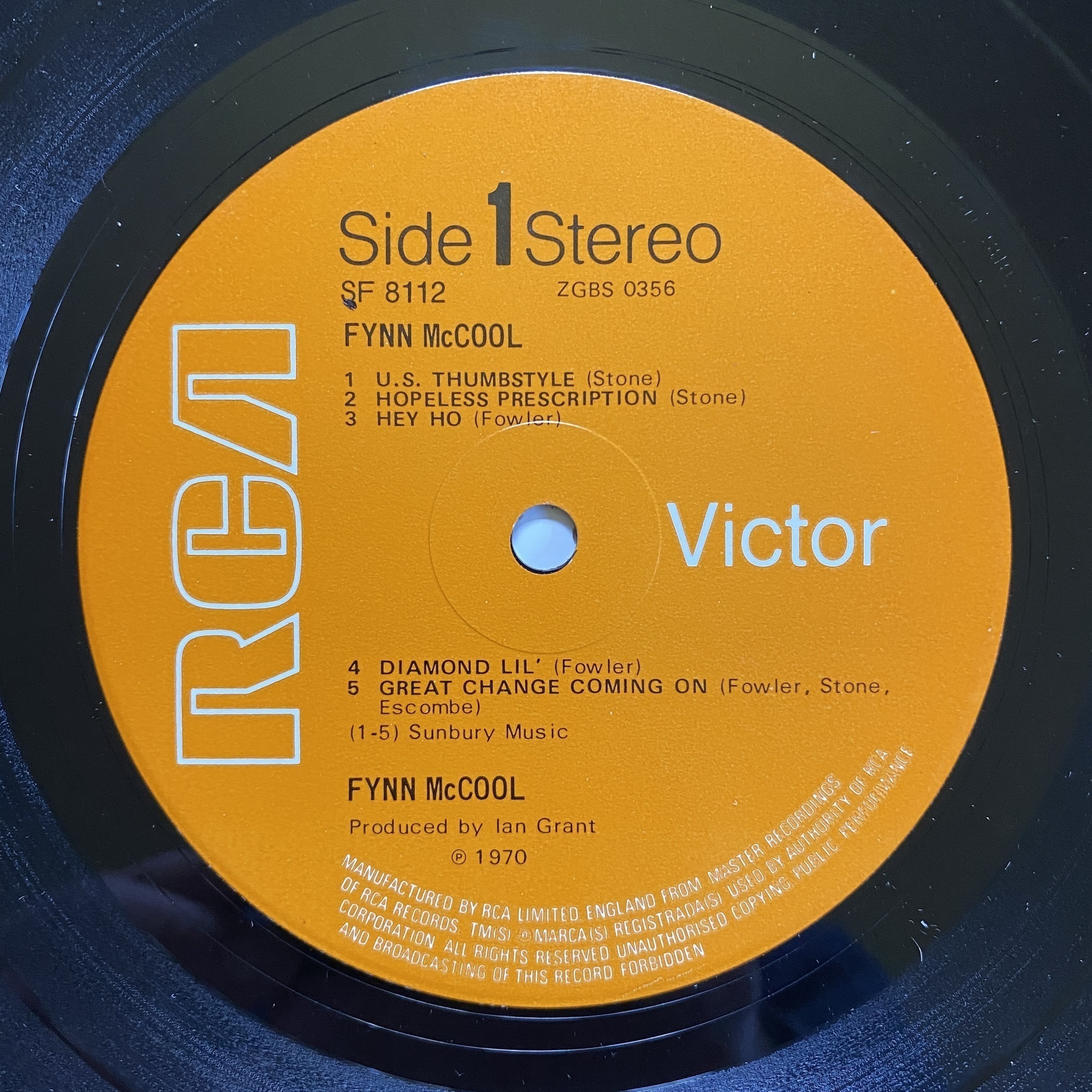 Fynn McCool for sale | elvinyl