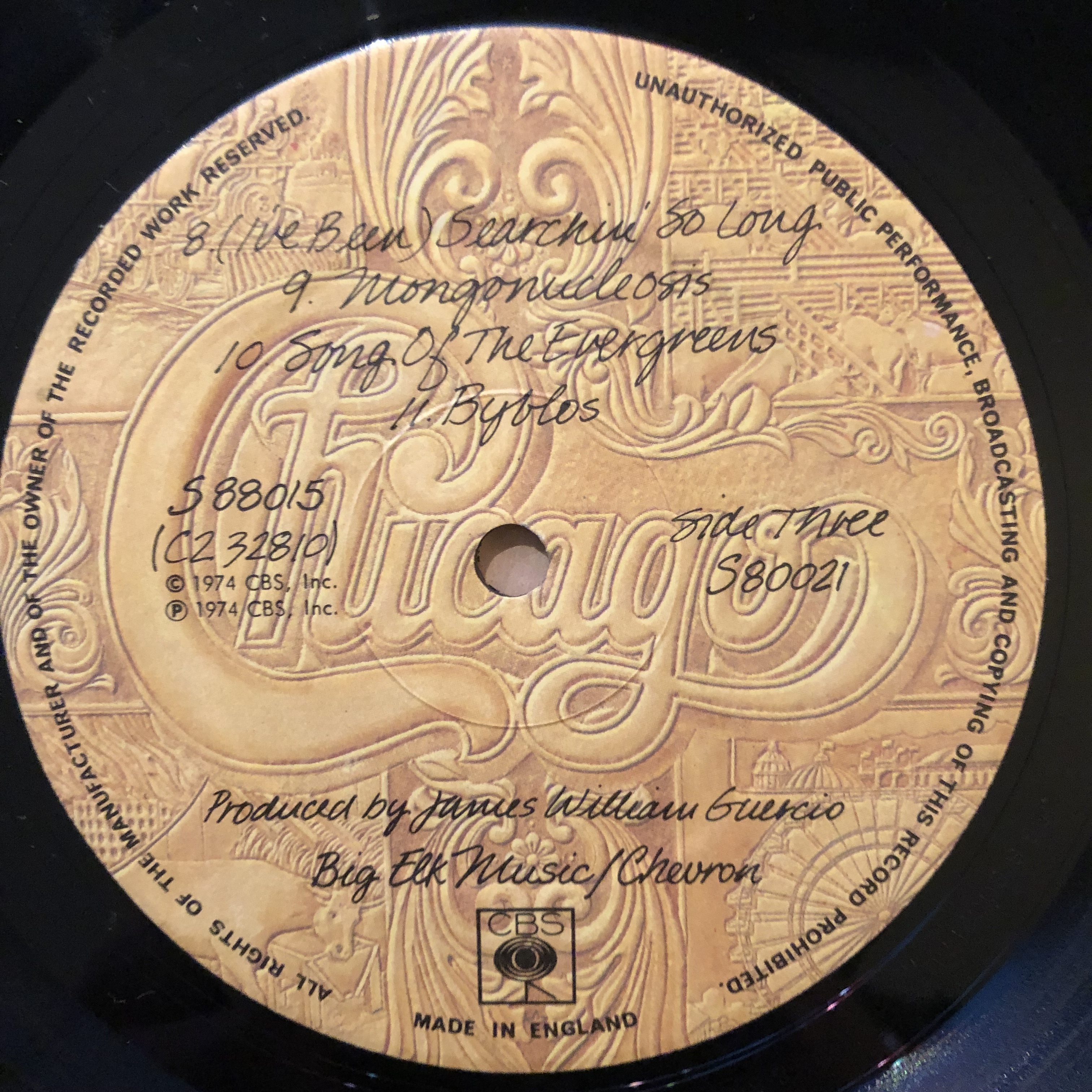 Chicago VII for sale | elvinyl