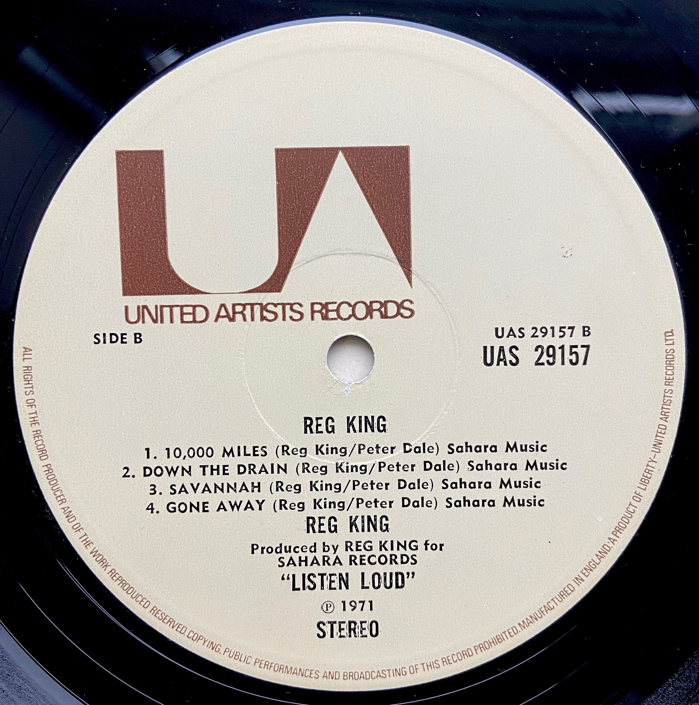 Reg King for sale | elvinyl