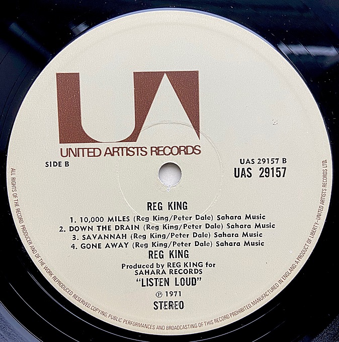 Reg King for sale | elvinyl