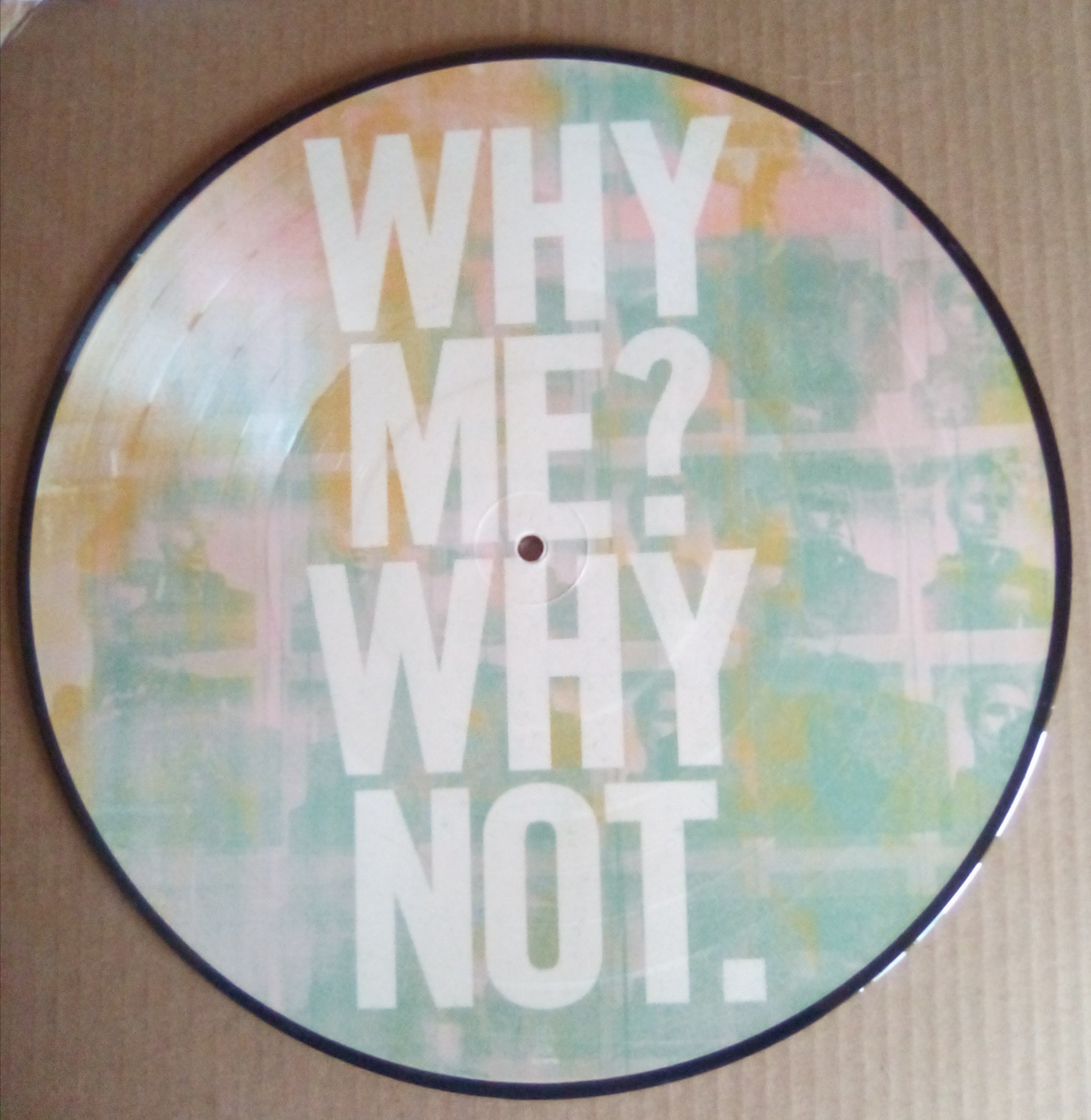Why Me? Why Not. for sale | elvinyl