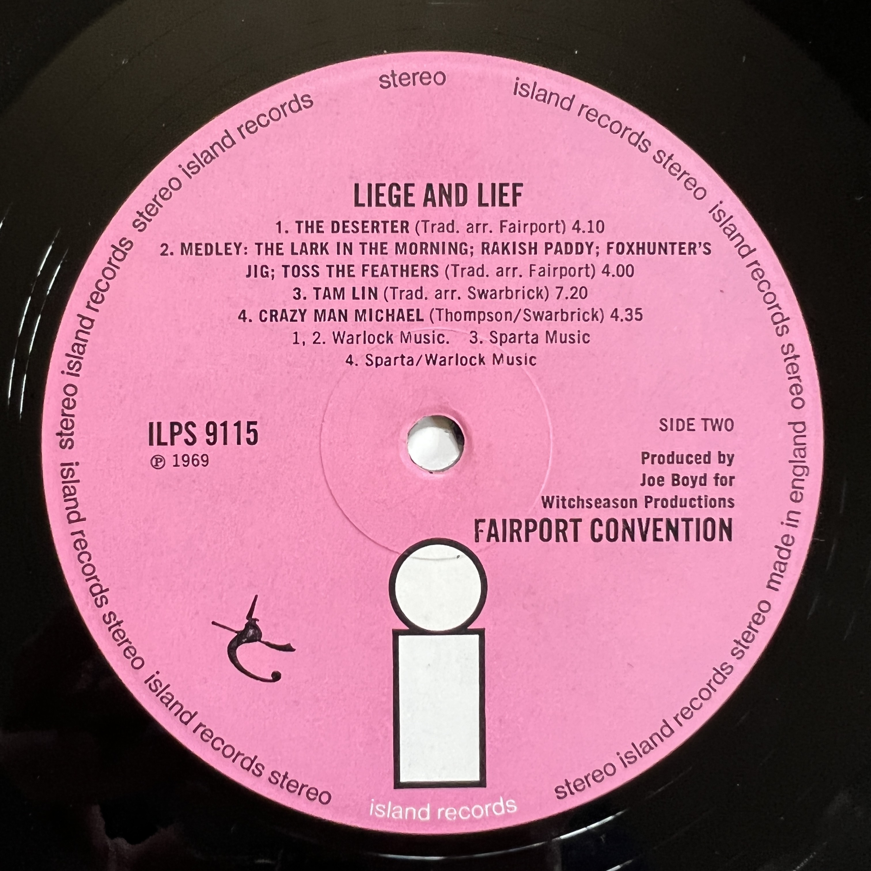 Liege & Lief for sale | elvinyl