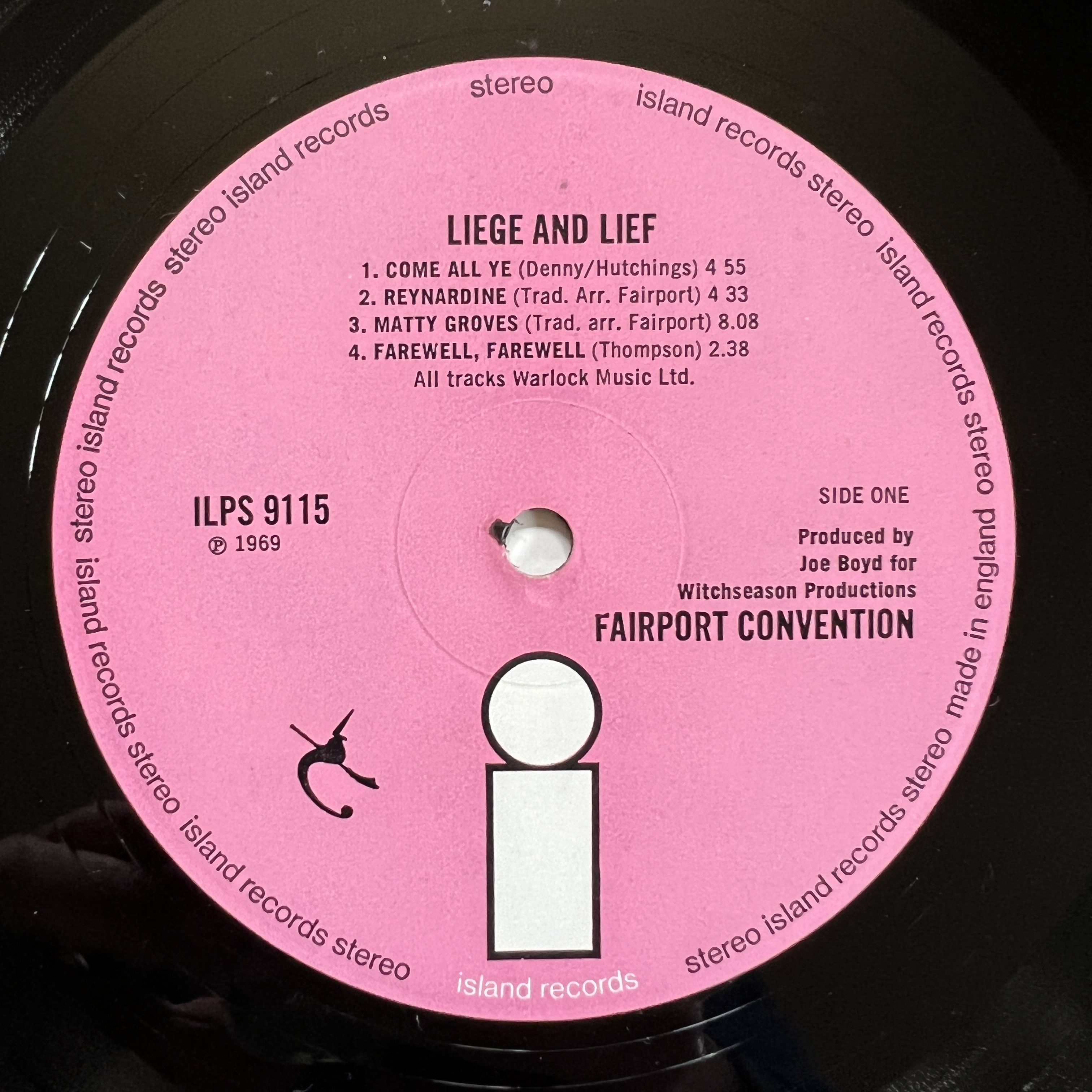 Liege & Lief for sale | elvinyl