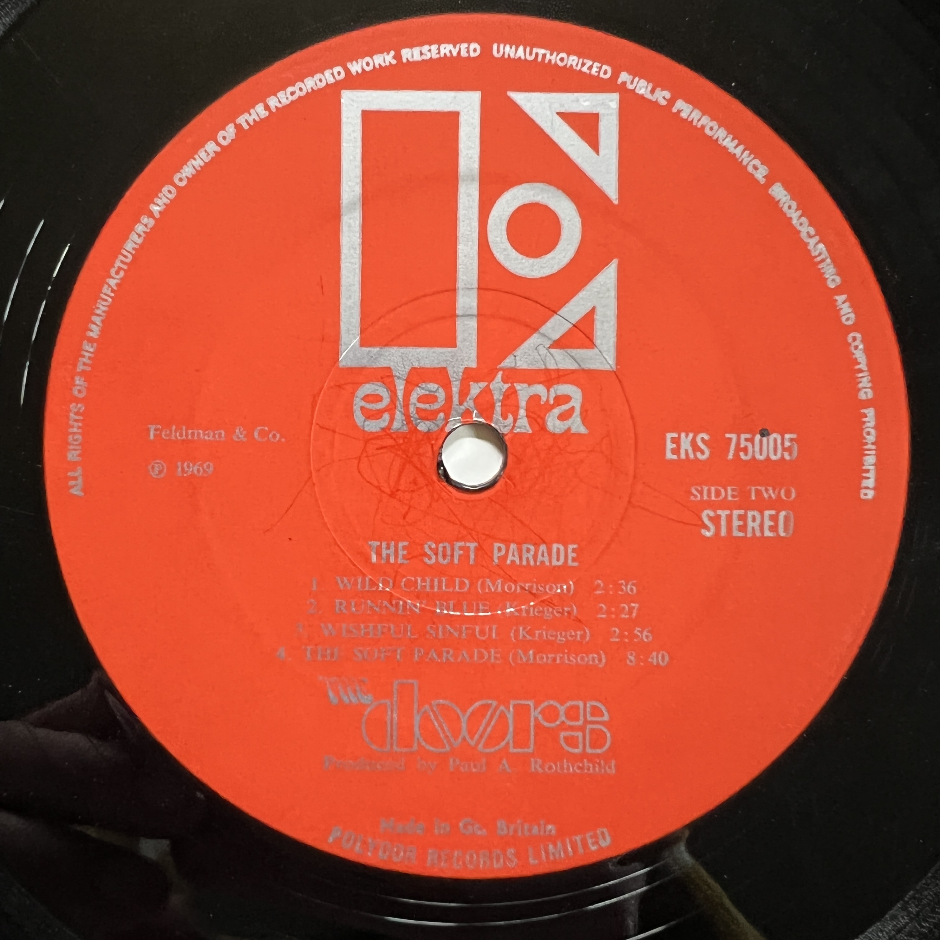 The Soft Parade For Sale Elvinyl the-soft-parade-for-sale-elvinyl