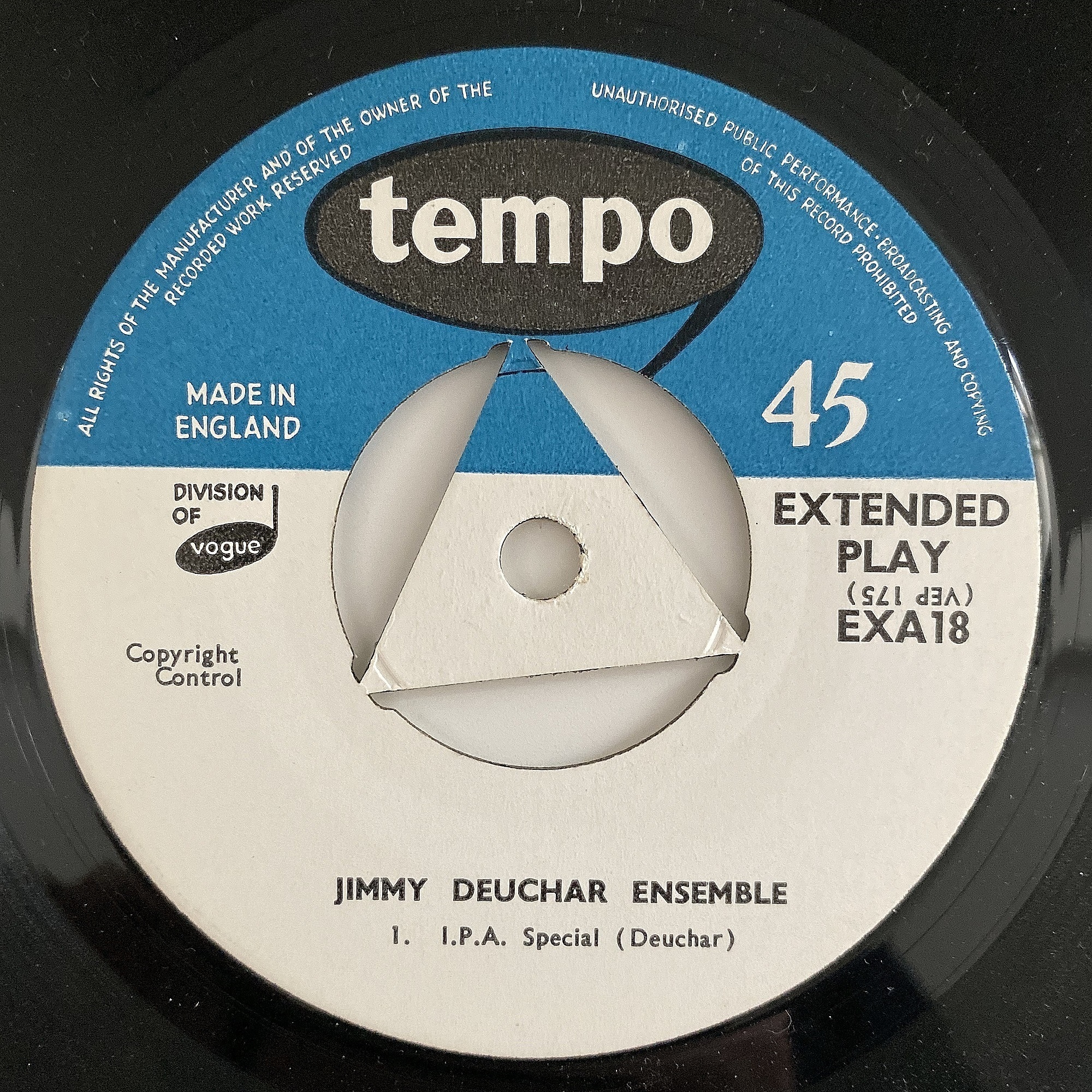 Jimmy Deuchar Ensemble for sale | elvinyl