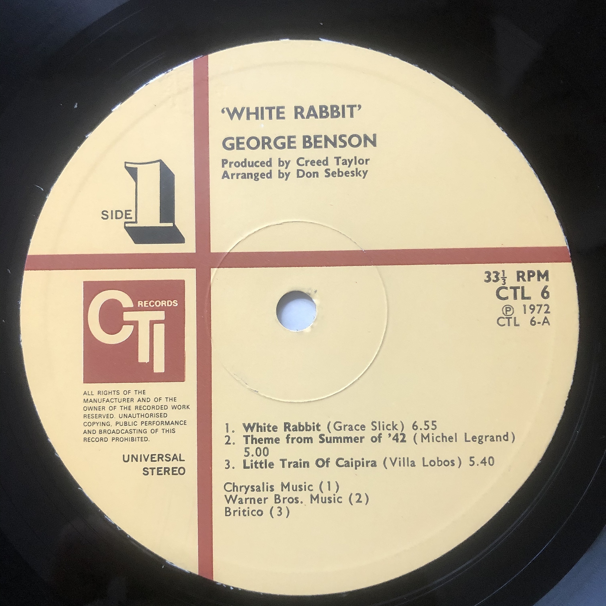 White Rabbit for sale | elvinyl