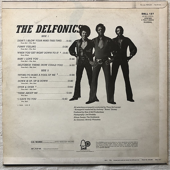 The Delfonics for sale | elvinyl